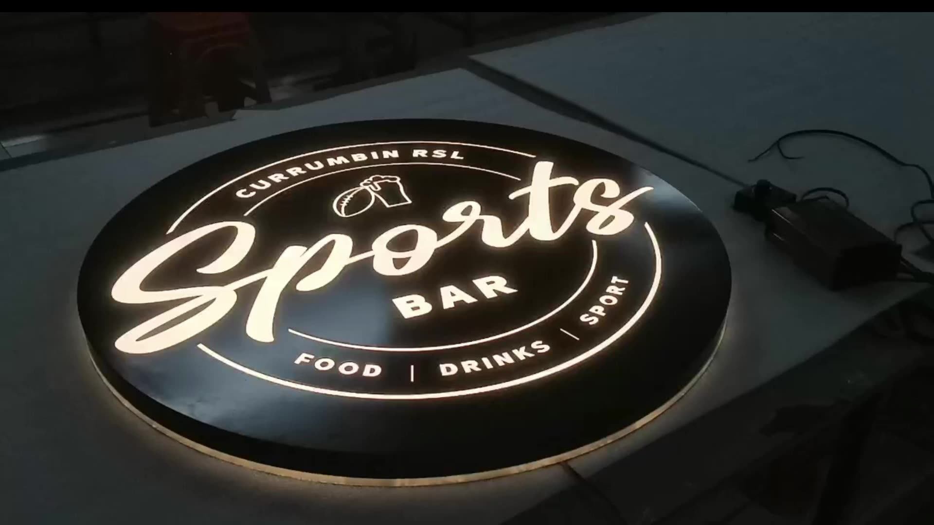 Lighted Box Signs Wholesale Outdoor Light Box Advertising Sign Circles ...