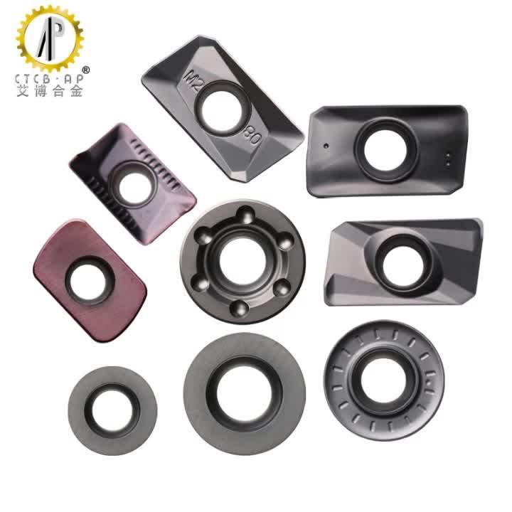 Carbide Milling Inserts Apmt1135 Apmt1604 Rdkw1204 Rpkt1204 With High ...