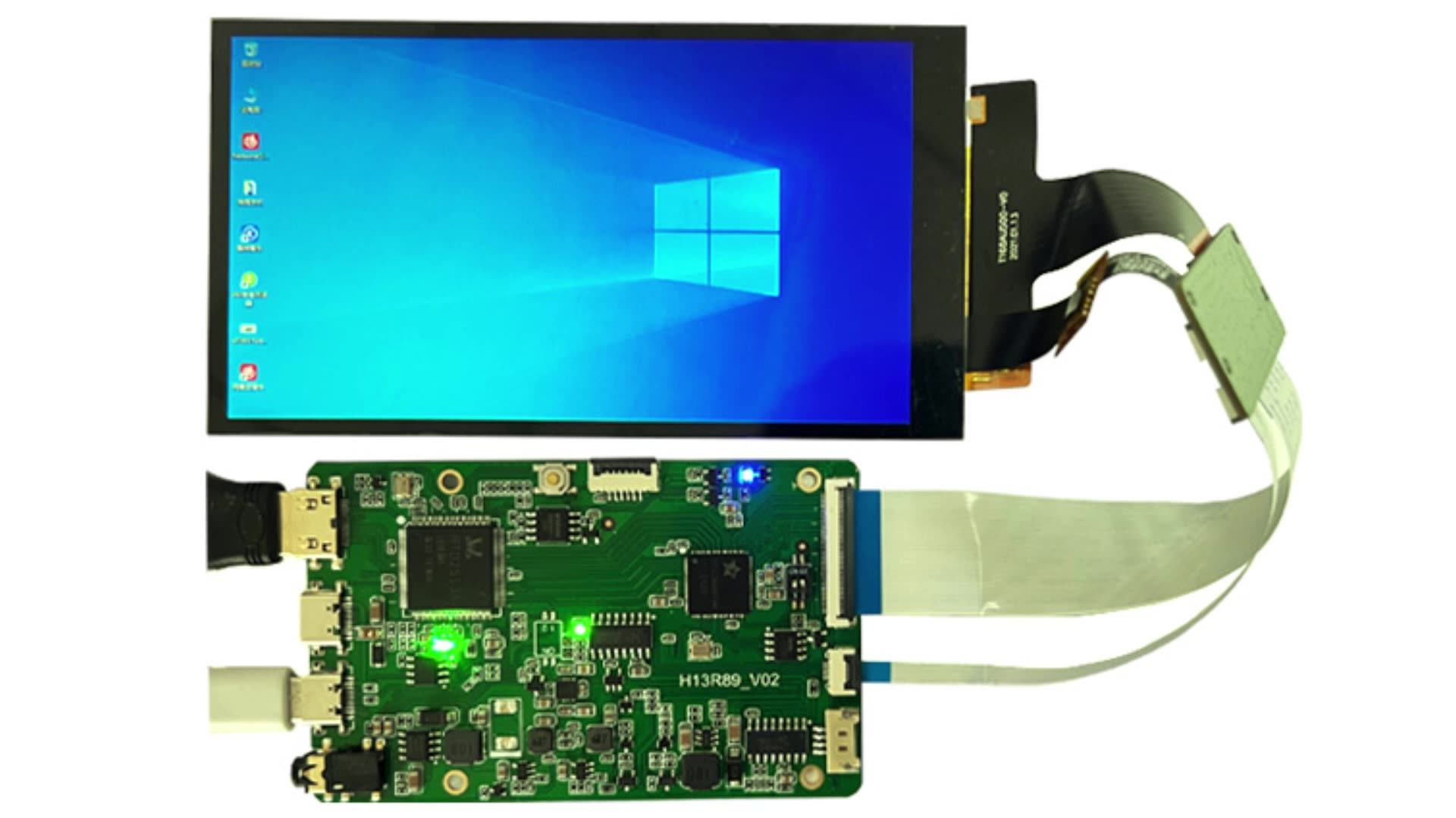 Confu Hdmii To Mipi Board 5 Inch 1280x720 Hd Touchy Displa Ips Lcd Tp ...