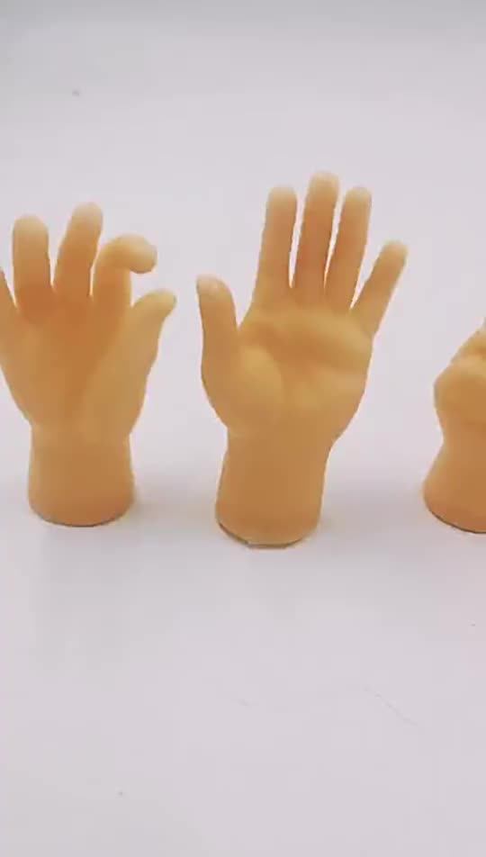 Tiny Hands Finger Little Finger Puppets Mini Soles Dinosau Tricky Fool ...
