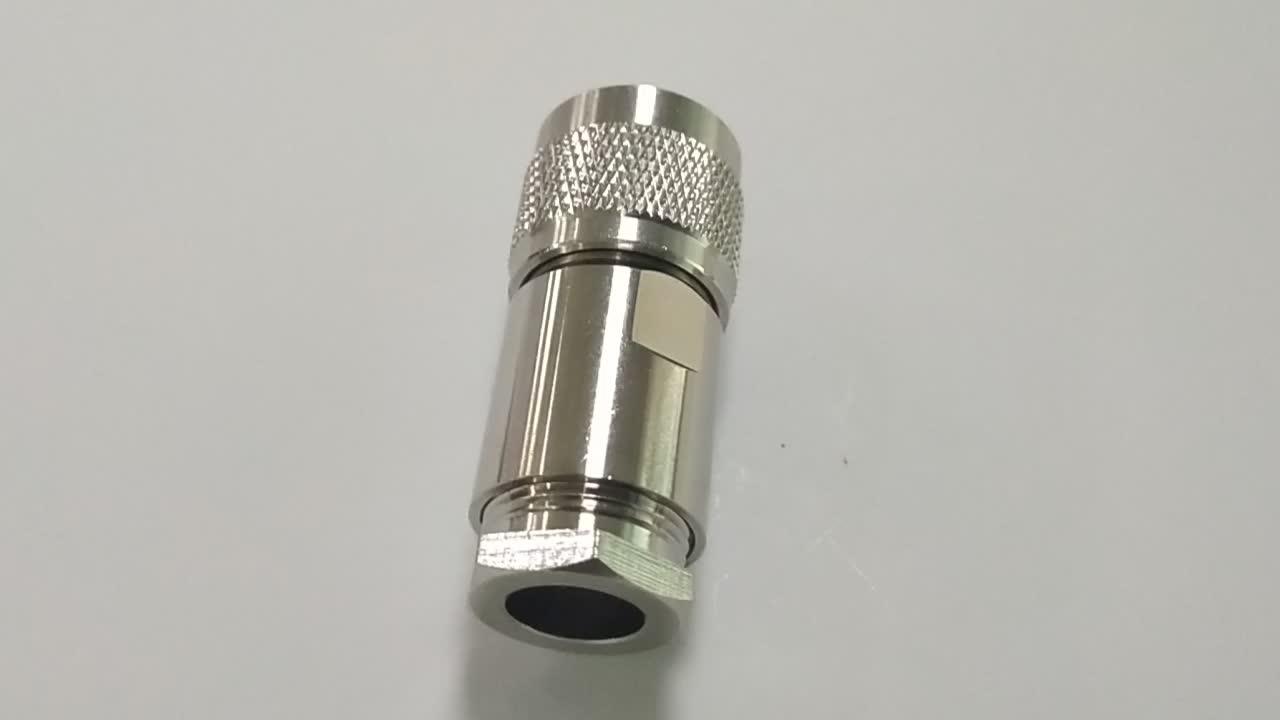 Rf Connector N Male For Rg8 Rg214 7d-fb Cable - Buy N Male Clamp For ...