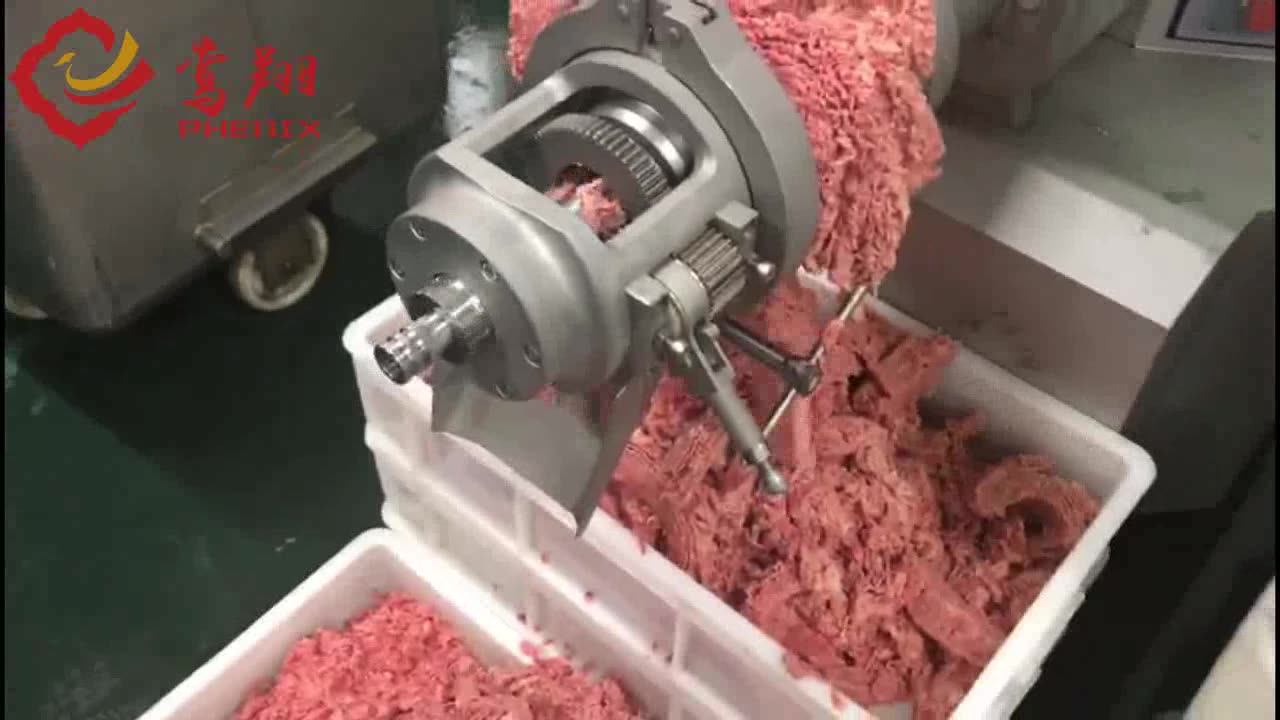 Automatic Poultry Frozen Meat Bone Separating Machine /meatball Meat ...