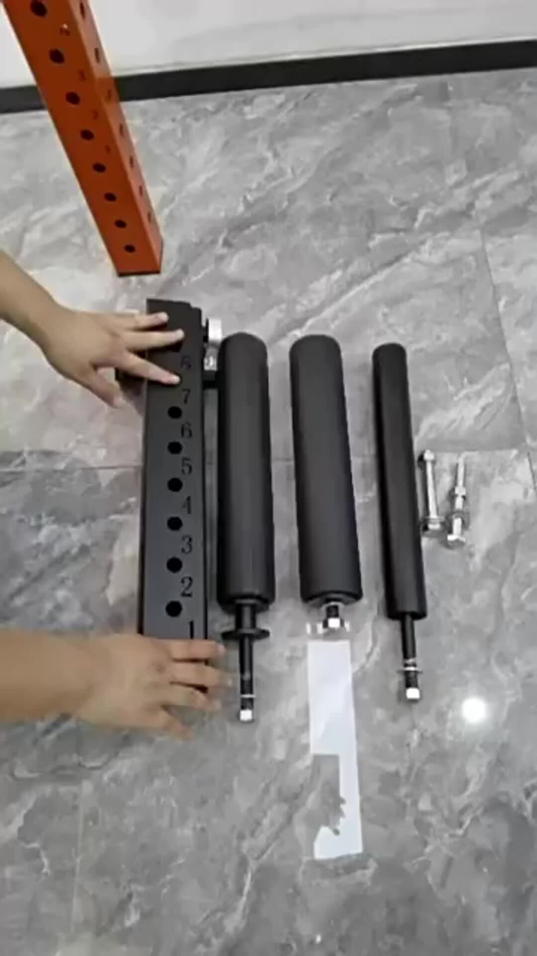 Mkas Home Gym Equipment Leg Roller Developer Attachment For Smith ...