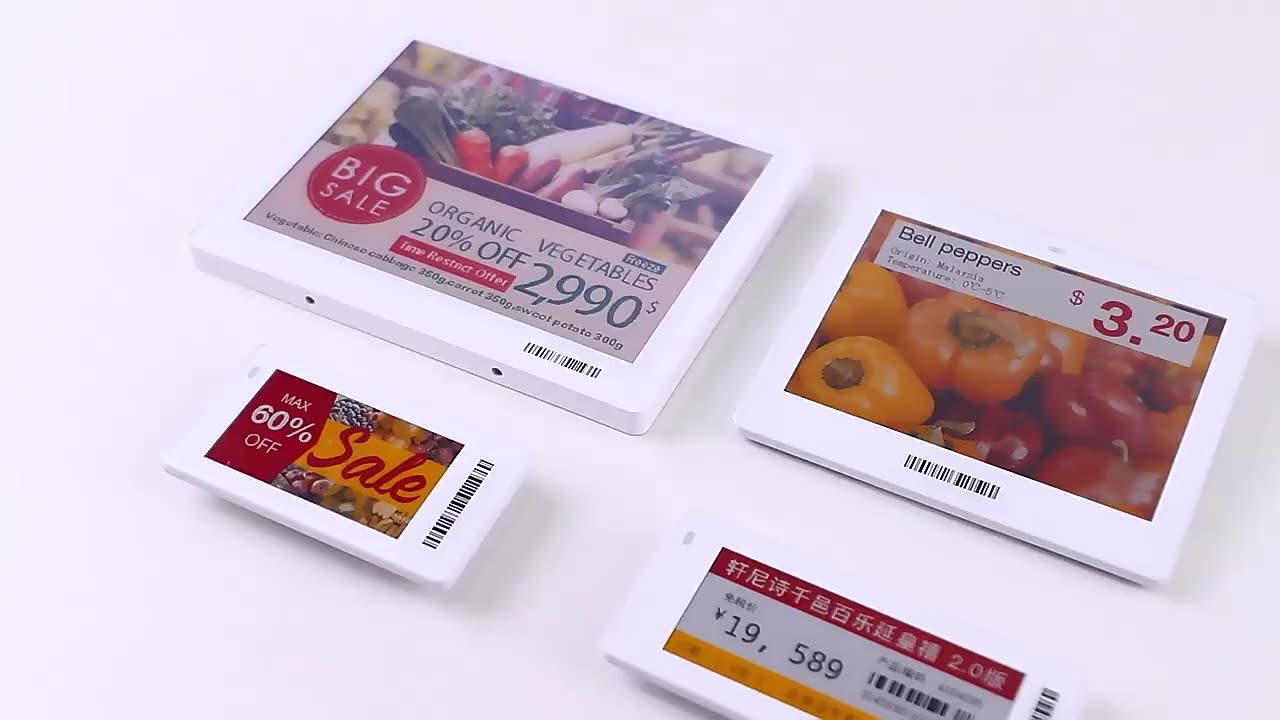 Zkong Chain Stores Supermarkets 7.3 Inch E Ink Esl Digit Display Price ...
