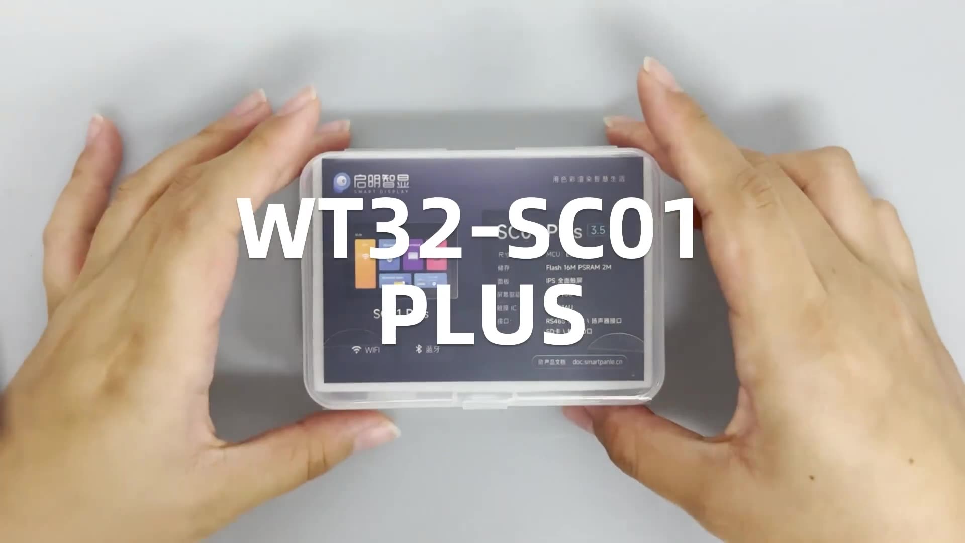 3.5 Inch Touch Display Display Esp32s3 Wt32-sc01 Plus 16mb Ips Hmi Display Screen Monitors For ...