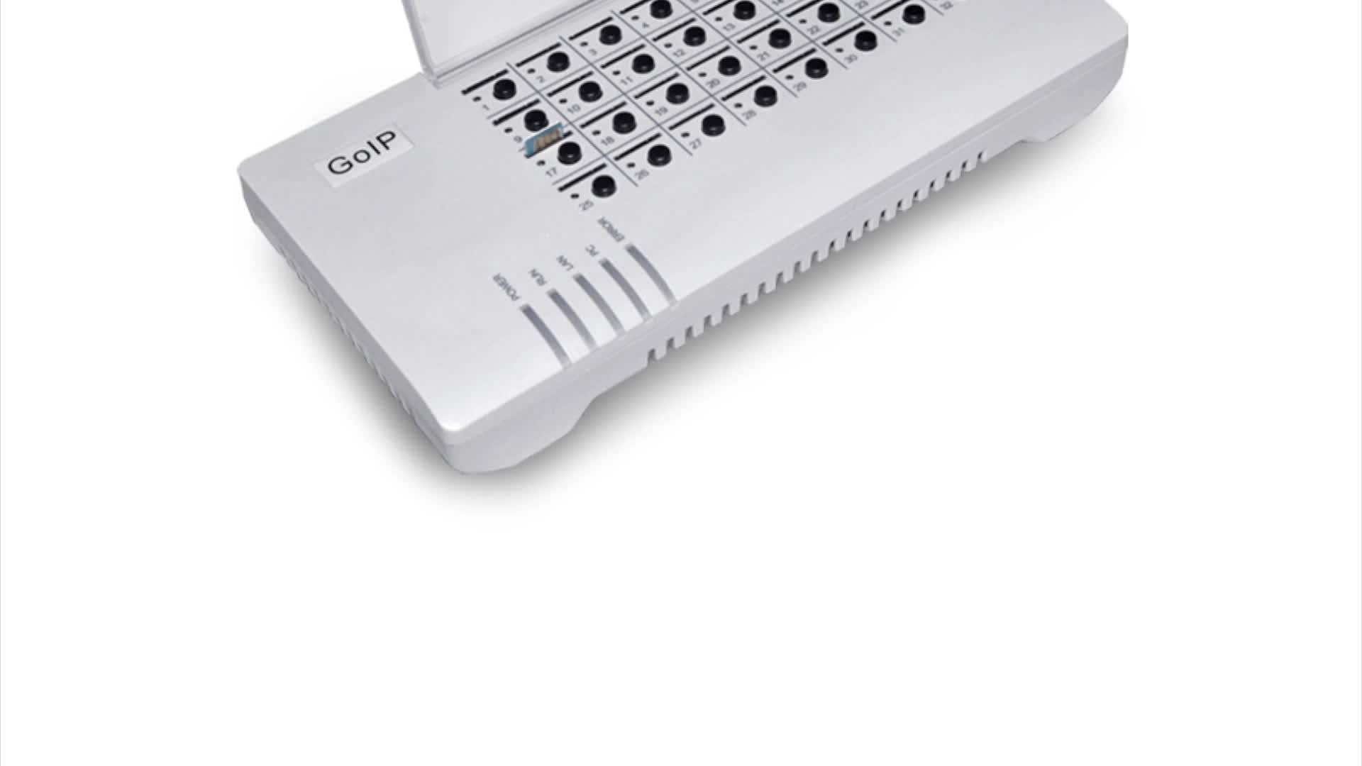 32 Ports Sim Bank For Goip Gateway With Good Price Sms Gateway Sim Bank ...