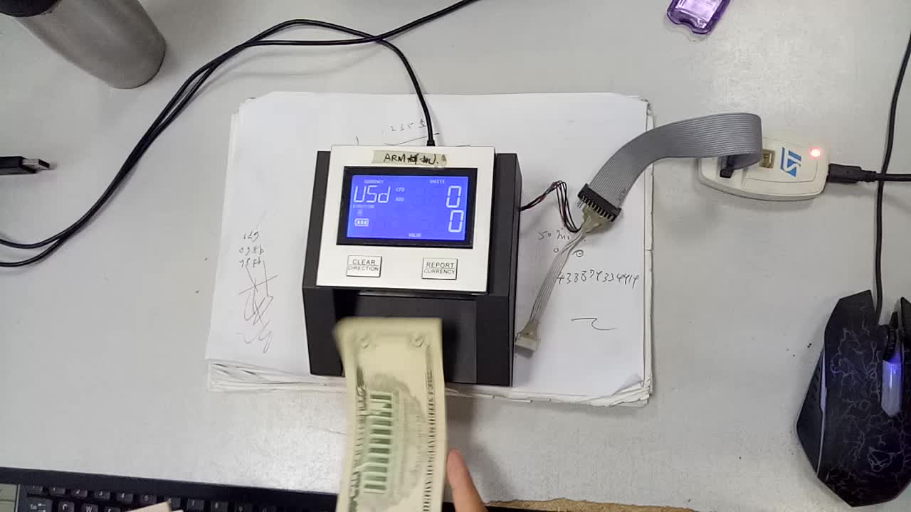 Ec350 Professional Money Detector Cash Detecting With Multi Function ...