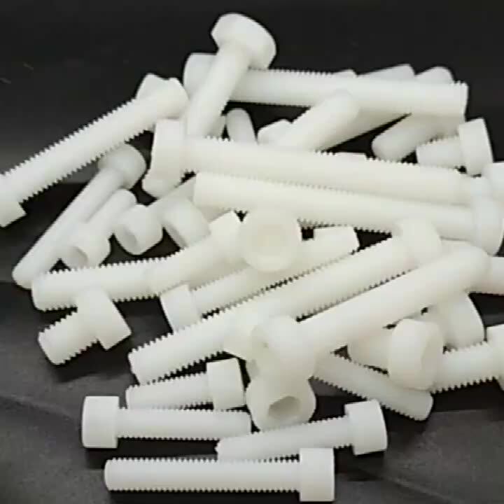 Din933 M3-m20 Nylon Hexagon Screws Nuts Washers Plain Plastic Insulated ...