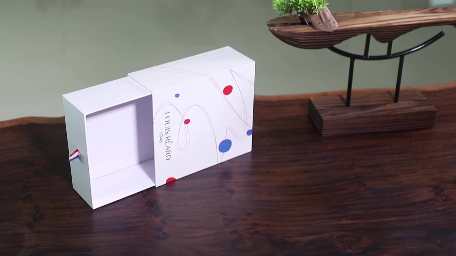 Oem Eco Friendly Custom Logo Gold Foil Special Cardboard Jewelry Ribbon ...