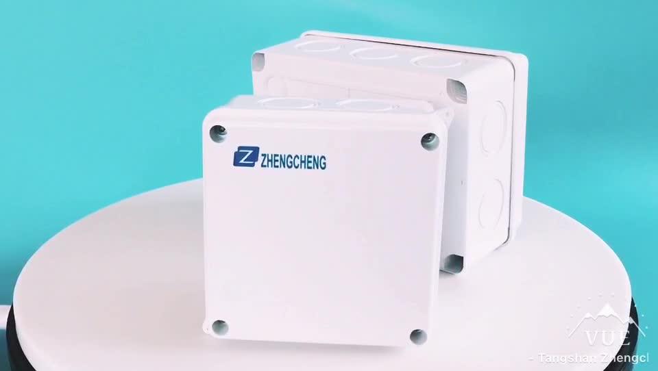 Electronic Waterproof Plastic Junction Box Flush Mount Wall Box And ...