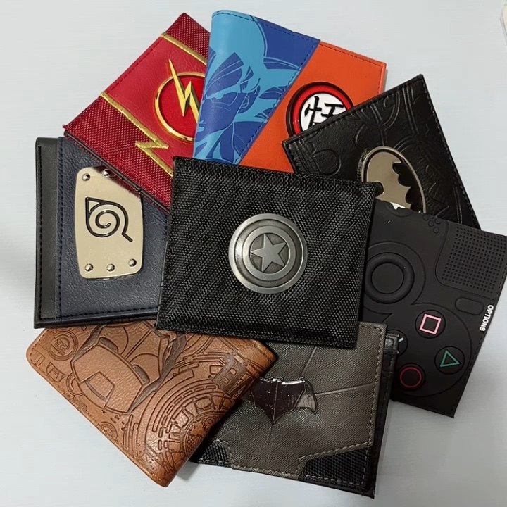 Various Styles Pu/pvc With Metal Logo Leather Purse Video Game Hot ...