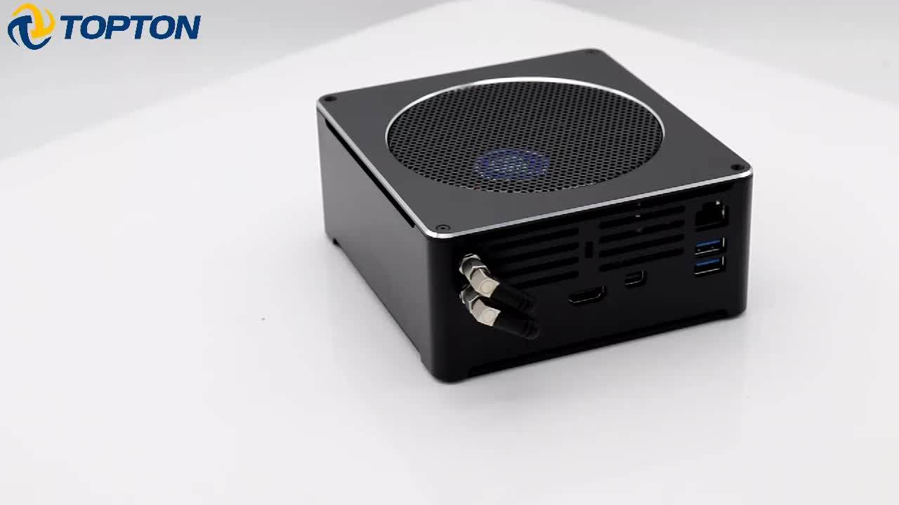 2 Lans Mini Pc Desktop Computer Xeon E3-1505m 1535m 4 Core 8 Threads 2 ...