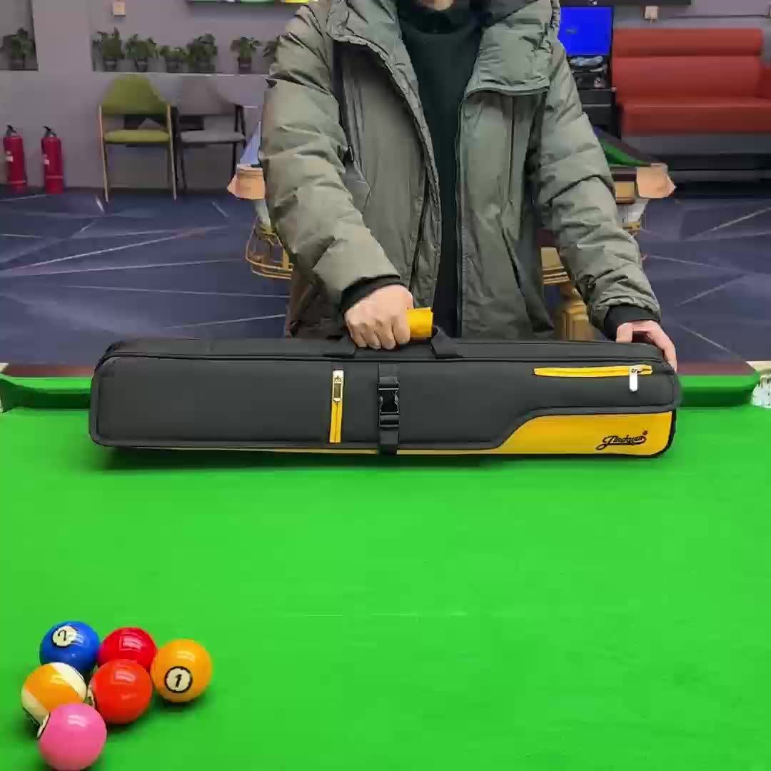 Waterproof Wholesale Billiard Cue Bag 3 Shafts 4 Butts Snooker Cue Bag ...