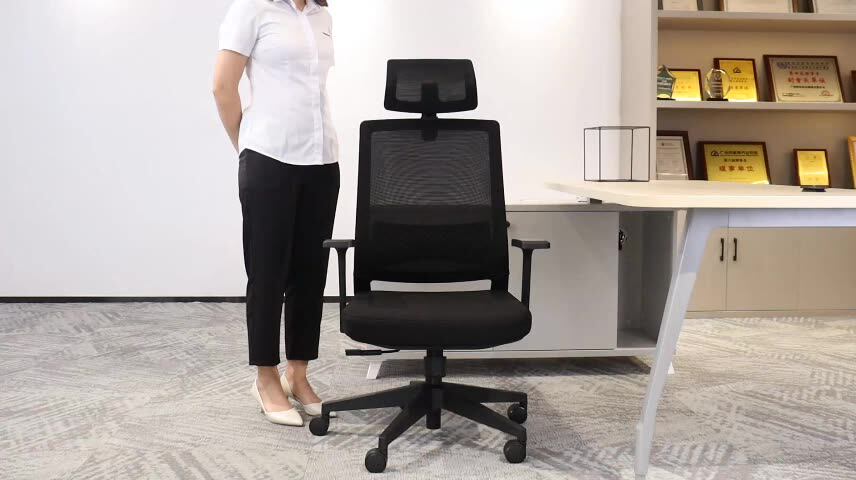 Modern Executive Office Chair With Comfortable Mesh Design Adjustable ...
