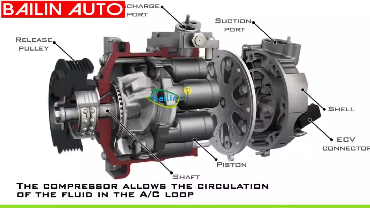 For Kia Soul Ii Auto Air Conditioning System Parts Car Air Conditioner ...