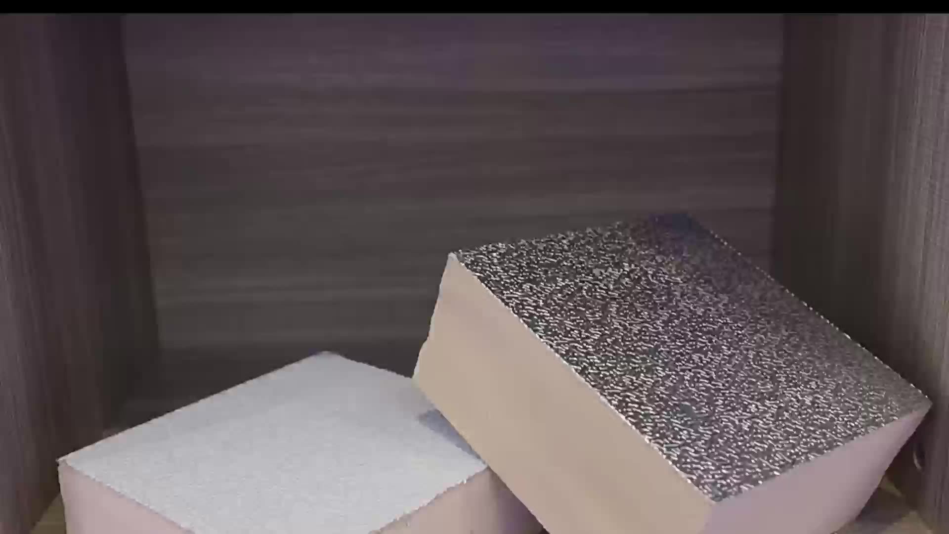 Aluminum Foil Plate Hvac Air Duct Phenolic Foam Resin Board Aluminum ...