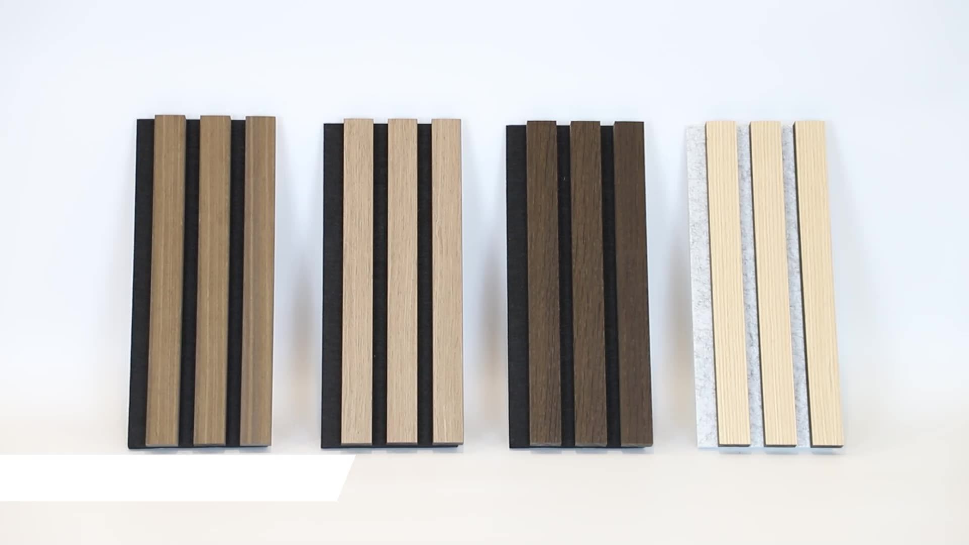 Customized Akupanel 240*60 Nature Smoky Oak Wooden Walnut Veneer Slat ...