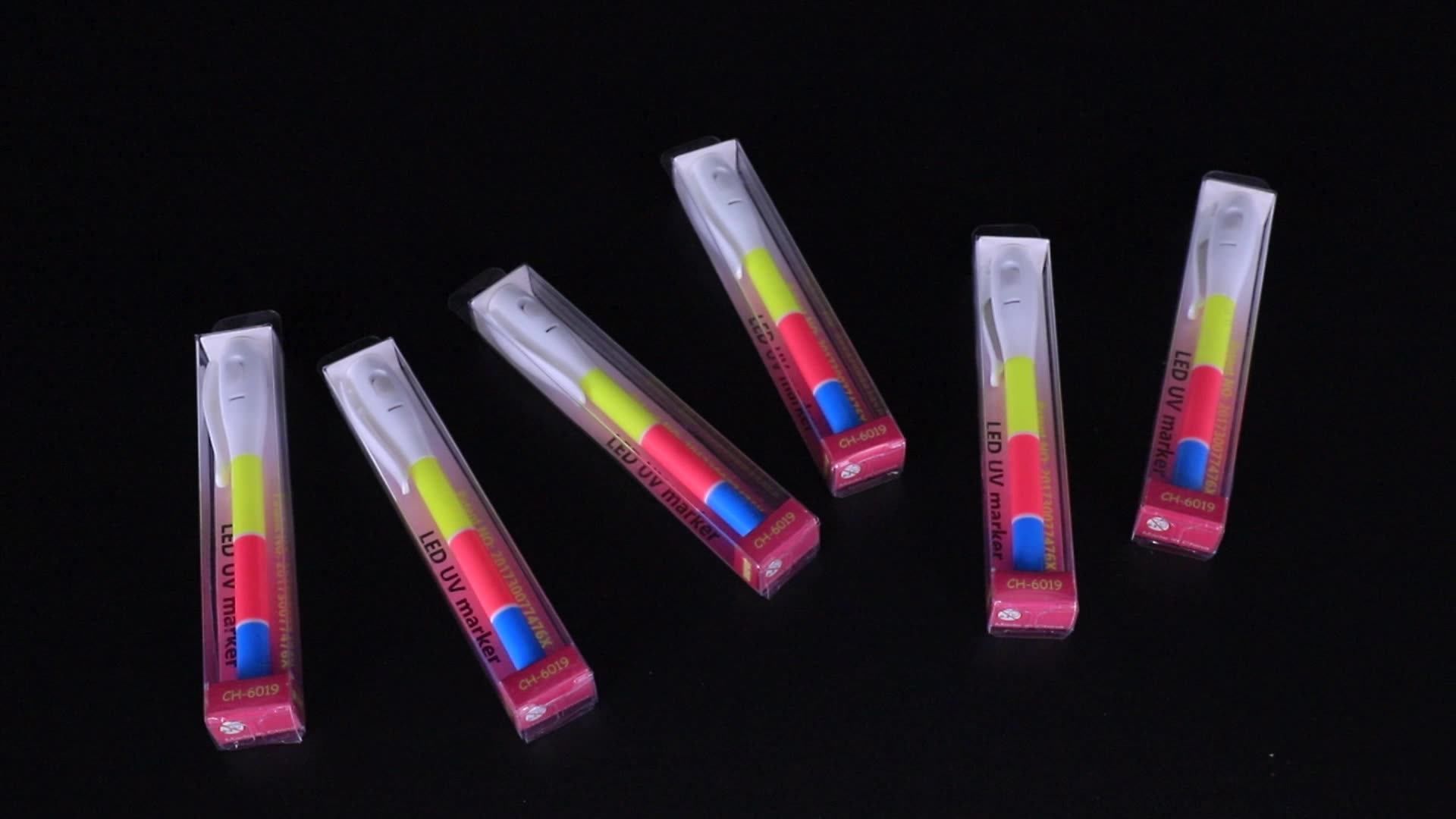 Uv Marker With Purple Light Blacklight Pen,Upgraded Spy Ninja Gadget ...