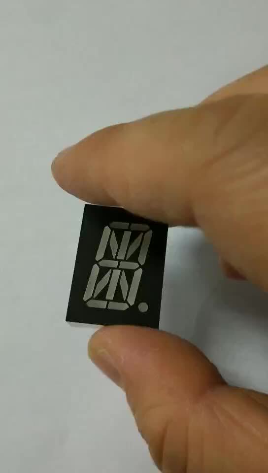 Ultra Large Alphanumeric Led Display 2.3inch 16 Segment Alphanumeric 14 ...