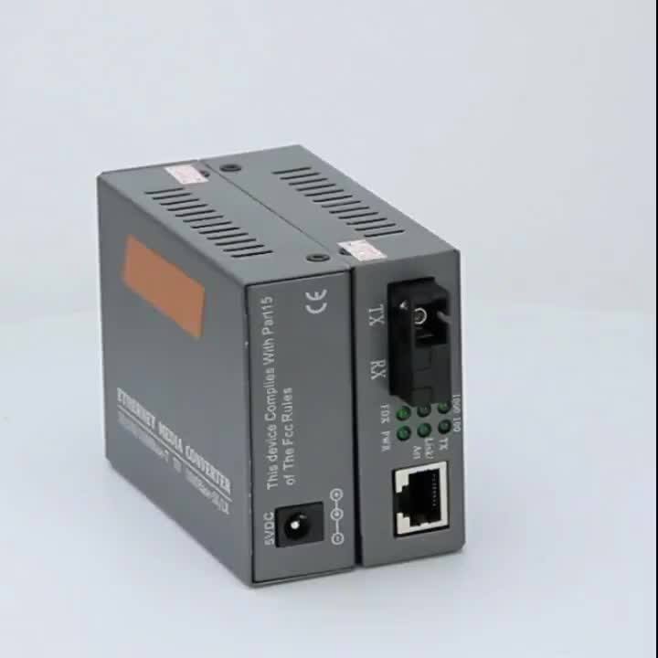 1 Pair 1000mbps Netlink Gigabit Sc Port 3km Htb-gs-03 Ab Fiber Optic ...