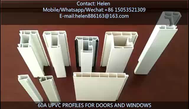 Pvc Profile Extruded Upvc Profiles Plastic Window Mullions - Buy Pvc ...