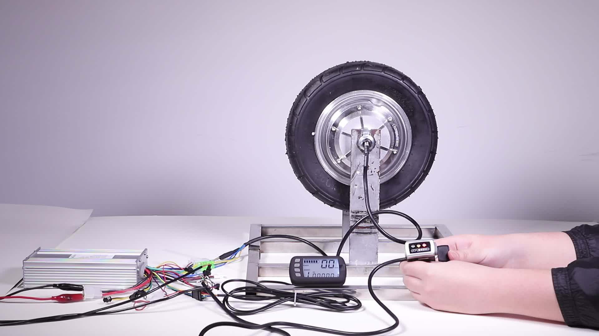 10 Inch Hub Motor 48v 1500w 60v 3000w Electric Motorcycle Engine Buggy ...