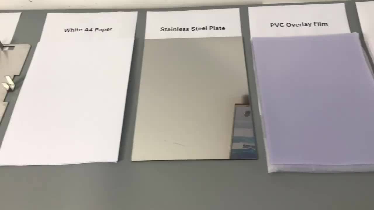 New Design A4 Pvc Id Card Lamination Machines - Buy Pvc Id Card ...