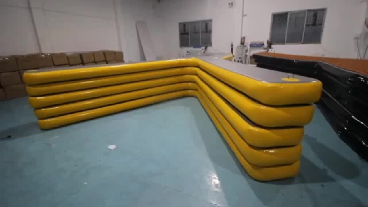 Drop Stitch Water Floating Jet Ski Parking Inflatable Floating Y Shape ...