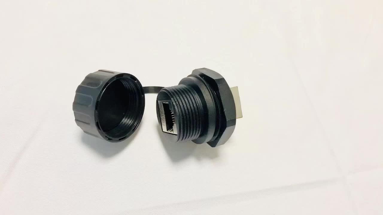 Anti-corrosion Antitrust Rj45 Ip54 Waterproof Connector For ...