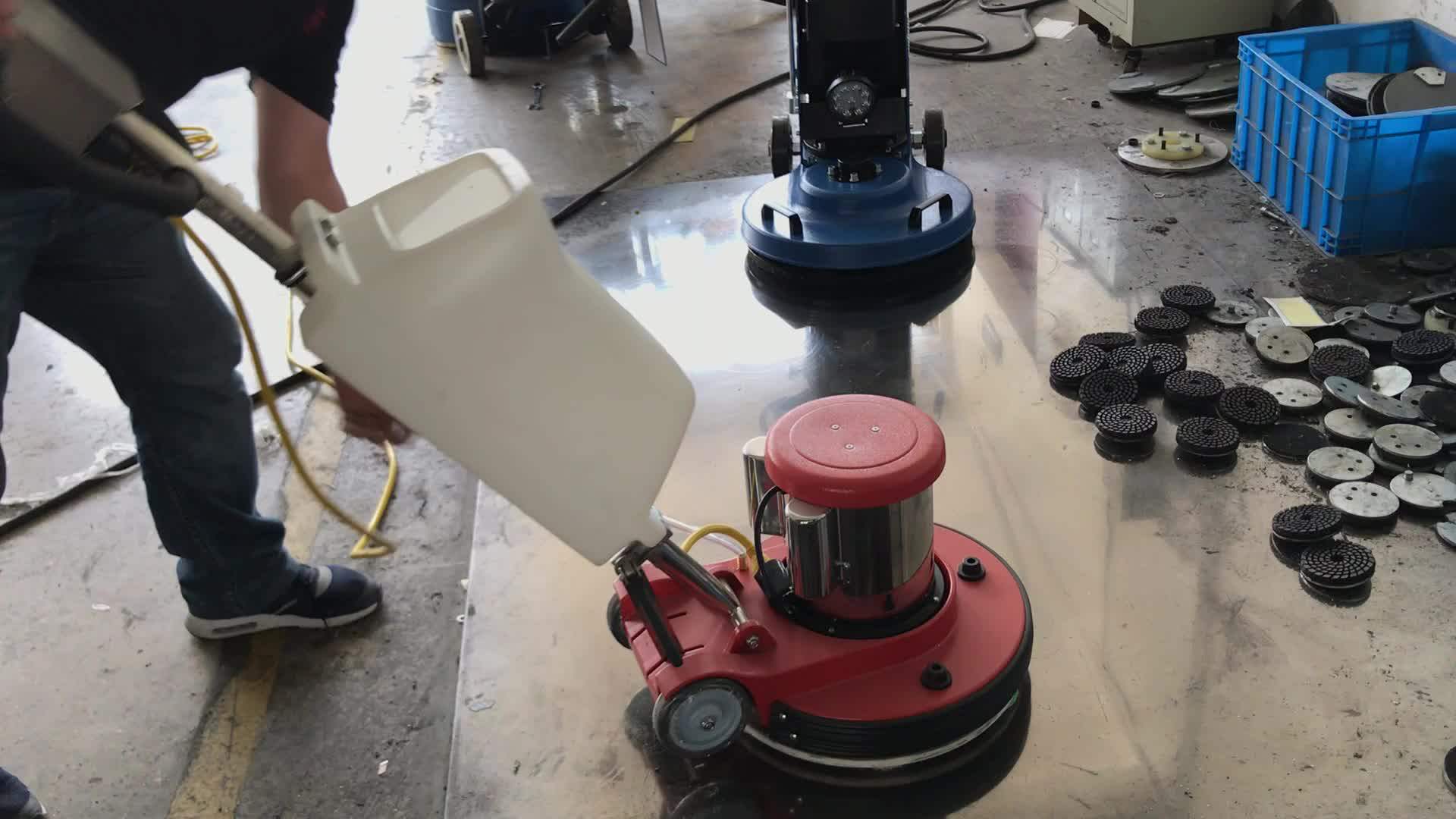 C2 Single Disc Floor Scrubber Jiansong Ceramic Tile Cleaning Machines ...