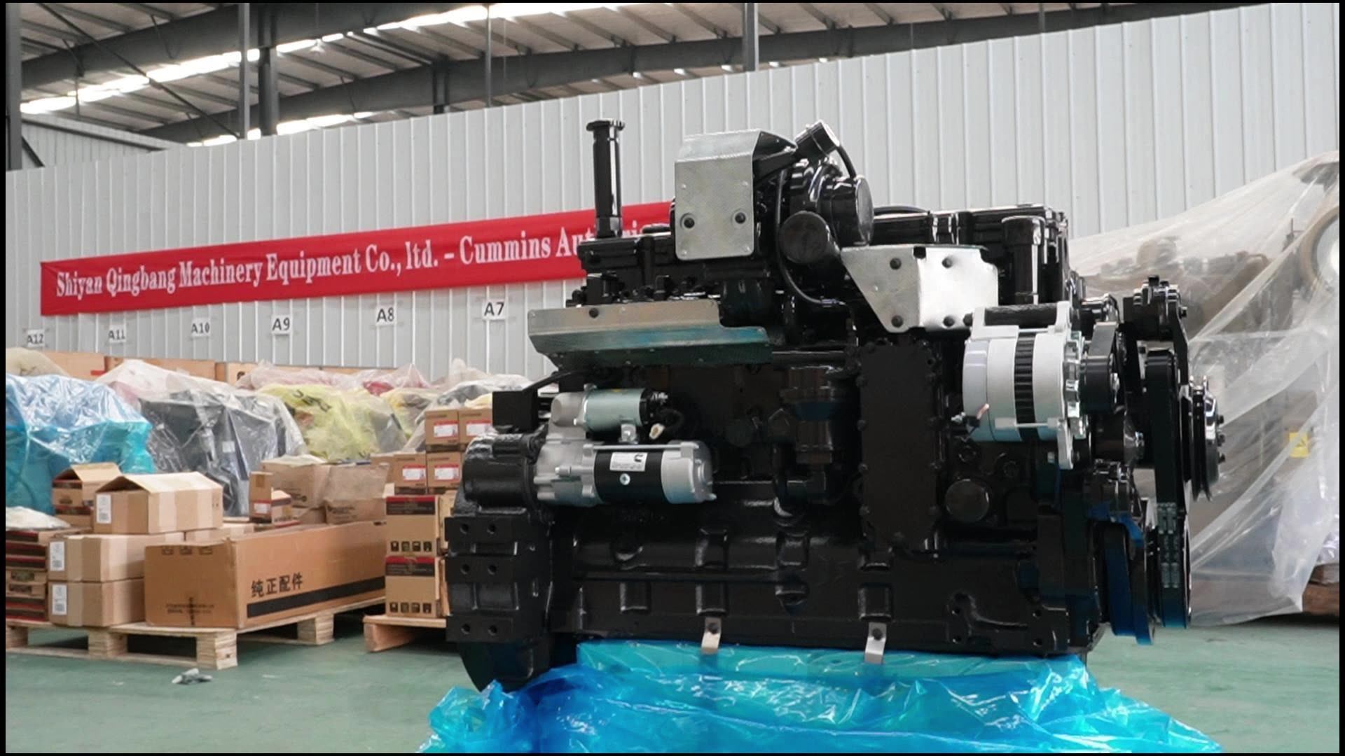 Pc300 Pc350 Pc360 Excavator Engine 6d114 Complete Saa6d114e-3 Cummins ...