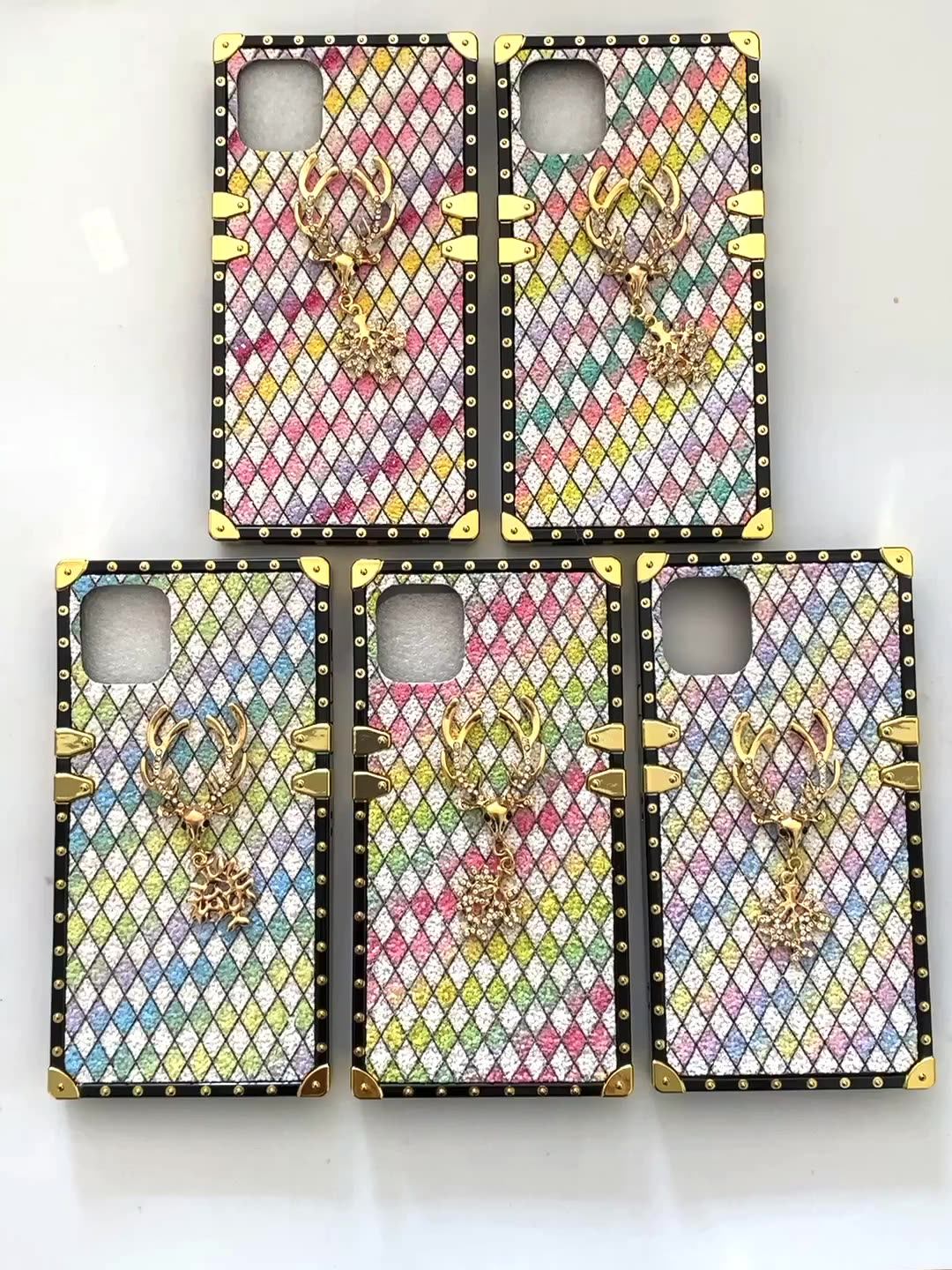 Luxury Fashion Bling Shiny Diamond Case Phone Soft Tpu Full Coverage ...