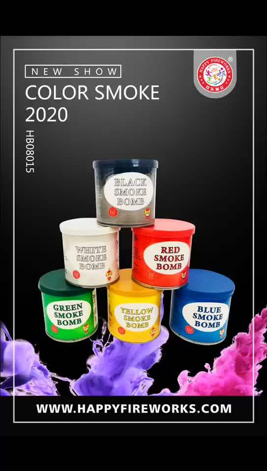 New Design Color Smoke Can Grenades Wedding Party Daylight Fireworks ...