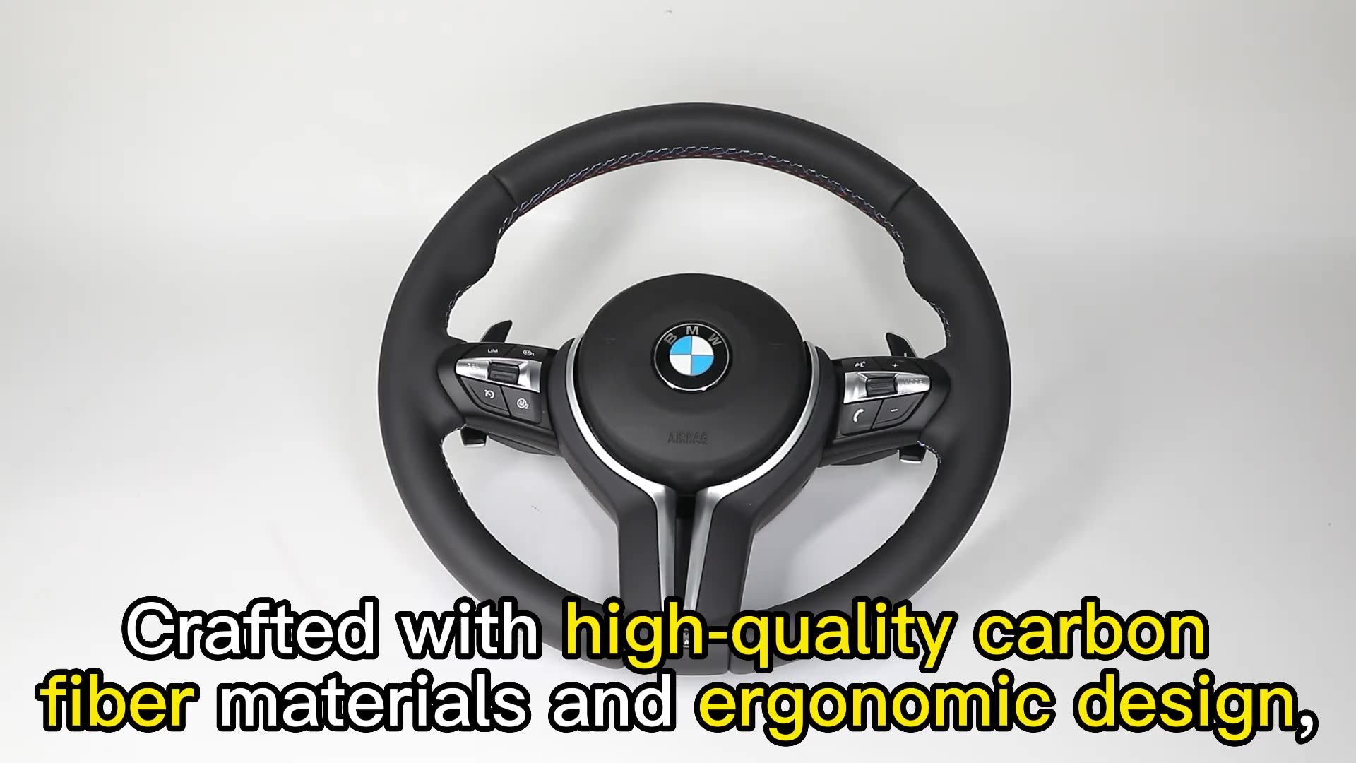 Custom Steering Wheel For Bmw 1 3 5 7 Series X5 F15 E70 X6 F16 E71 X1 ...