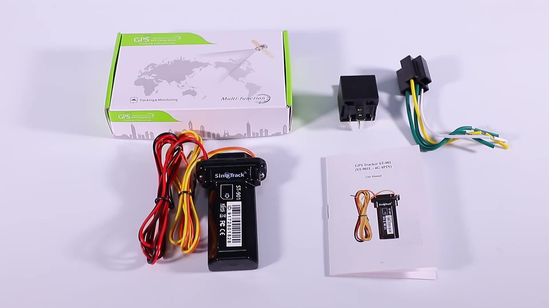 Sinotrack Best Selling Vehicle Motorbike 4g Gps Tracker St-901l Car ...