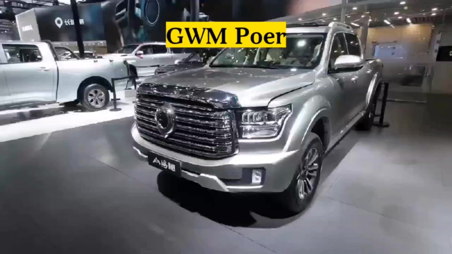 Gwm Great Wall Poer Powerful Pickup Truck 180km/h 4wd New Energy ...
