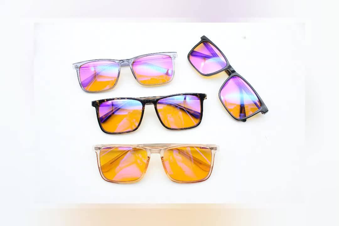 Blue Light Blocking Computer Glasses Uv Filter Amber Orange Tinted Anti ...