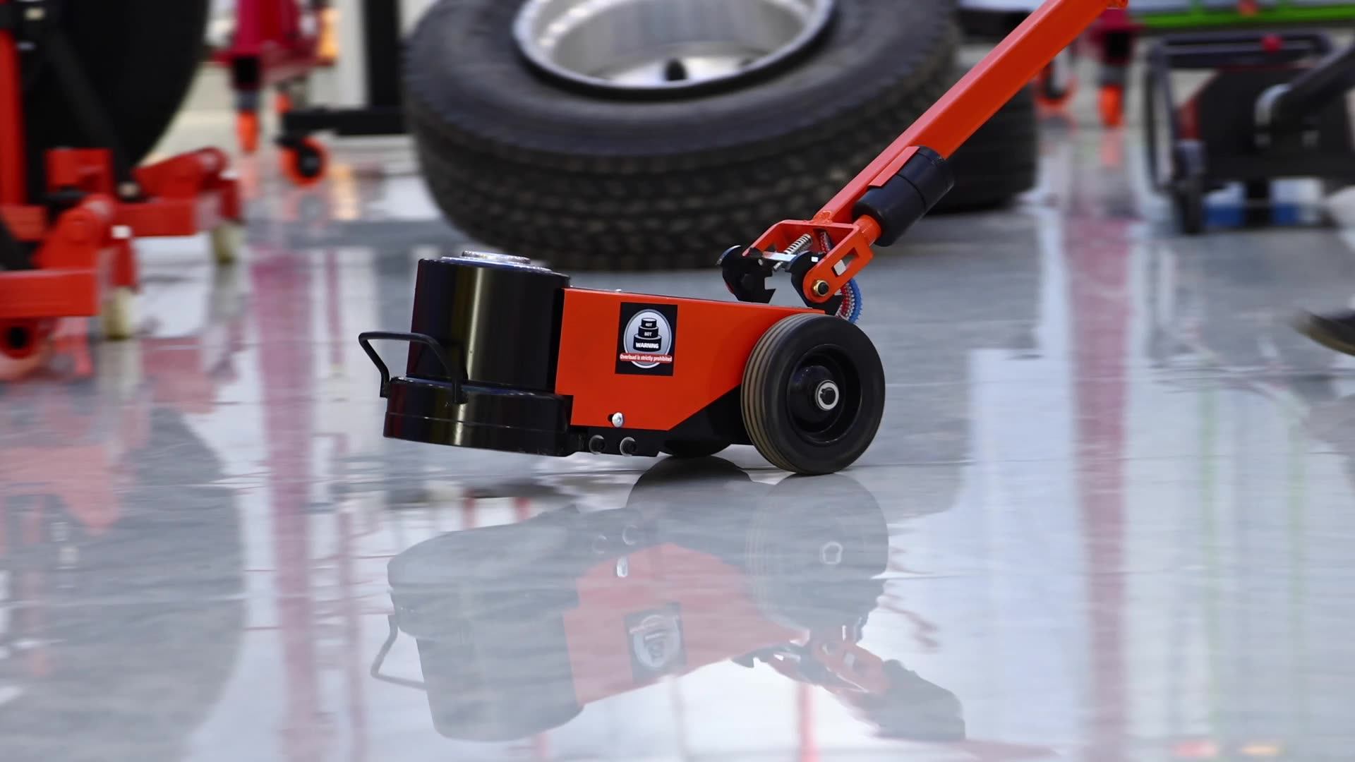 30/60ton Heavy Duty Workshop Service Pneumatic Hydraulic Jack For Truck ...