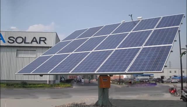 5kw Dual Axis Solar Tracker Solar Panels Tracking System - Buy Solar ...