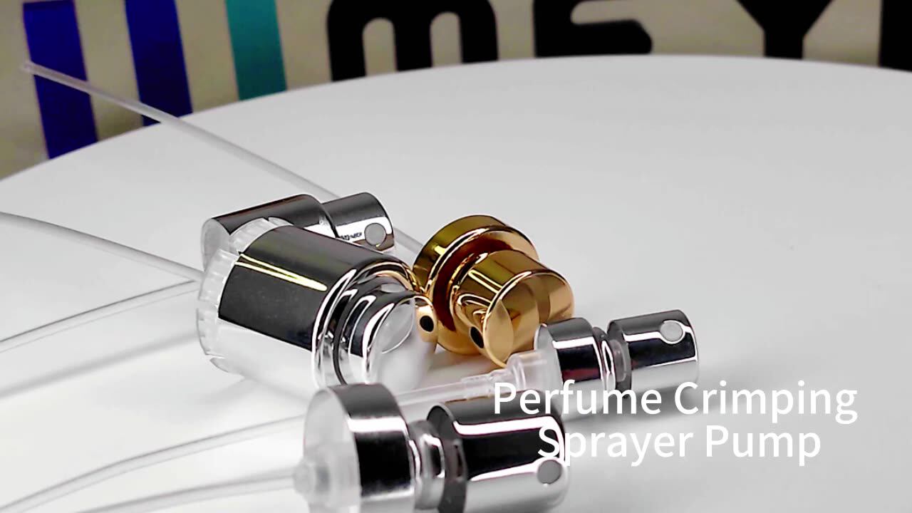 Fea 18mm 20mm Silver Gold Fine Mist Sprayer Aluminium Perfume Pump ...