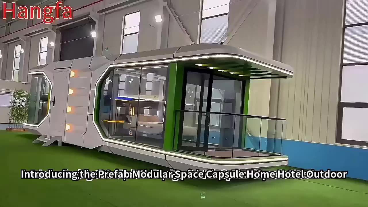 China Customized Mobile Capsule Hotel Portable Prefab Office Building ...