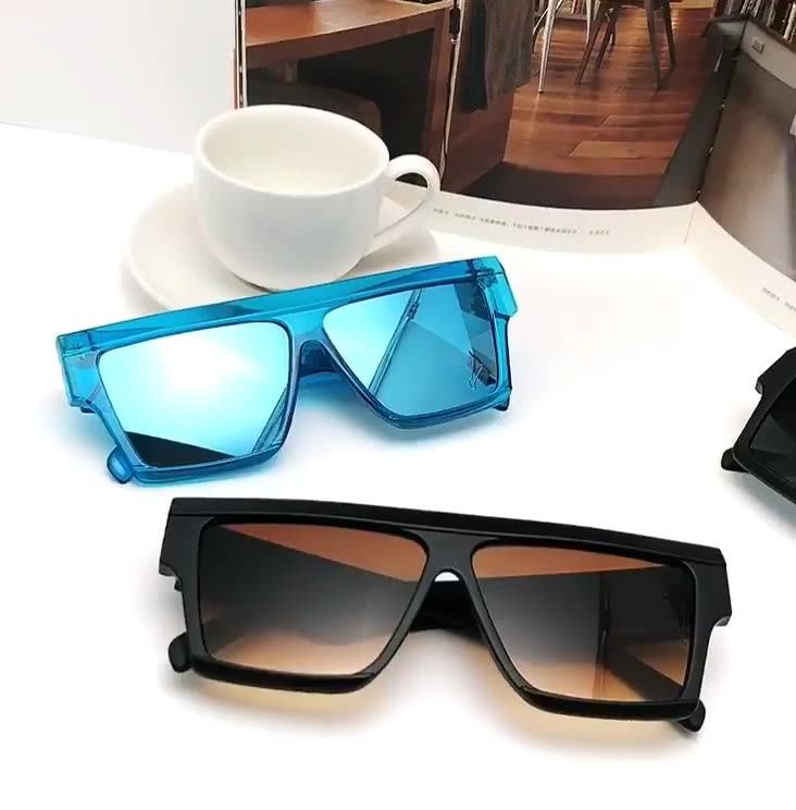 K8055 Big Frame Eyewear Gradient Lens Sunglasses - Buy Big Frame ...