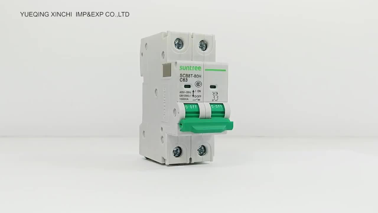 Scb8 Ac Mini Mcb Single Pole Price In China 20 Amp Low Current 230v ...