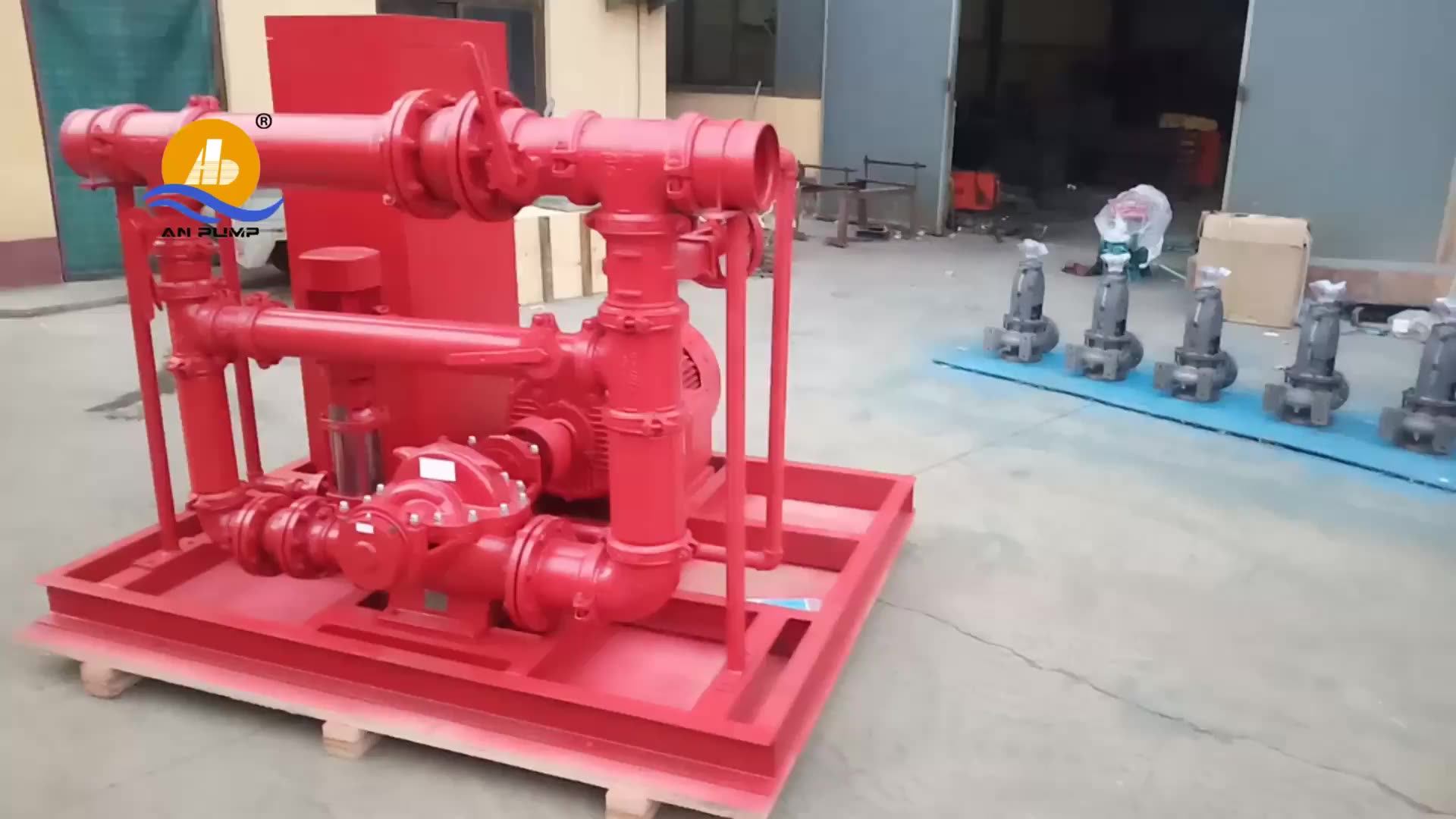 Pompa Pemadam Kebakaran Standar,Dengan Pompa Elektrik Dan Joki Dan ...