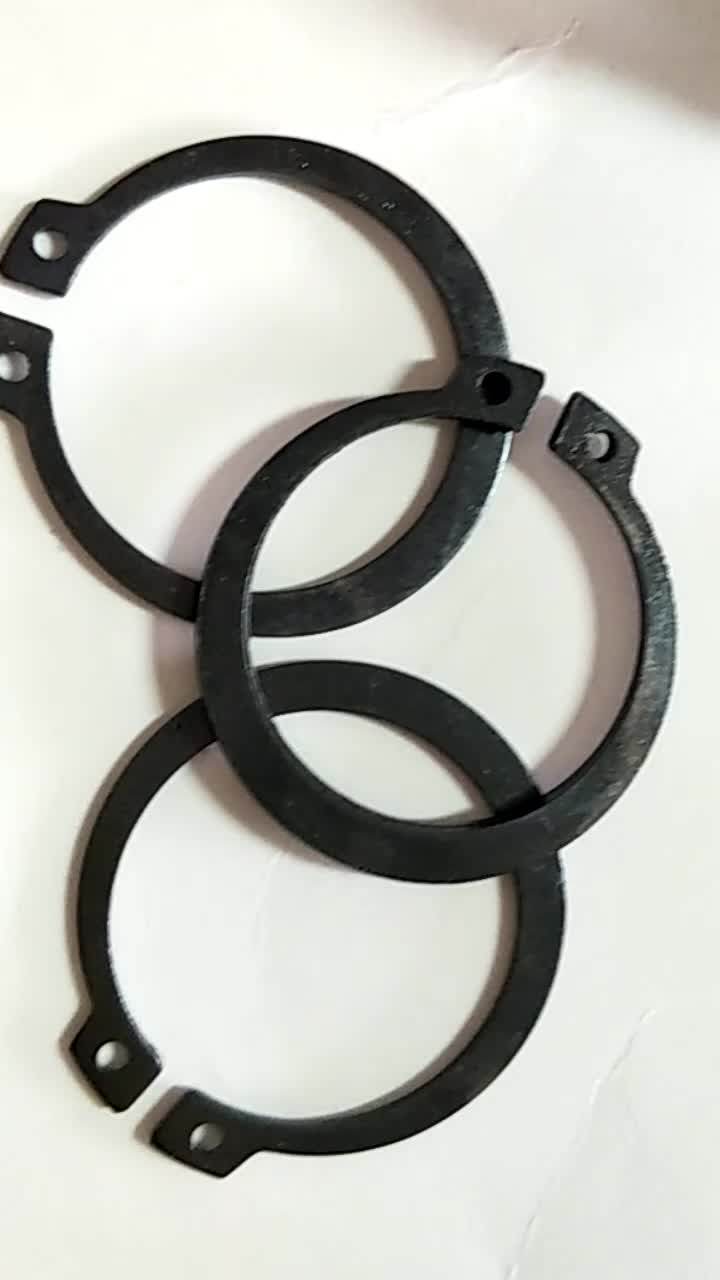 High Quality Din471 64mn Black Spring Steel Snap Rings Retaining Ring ...