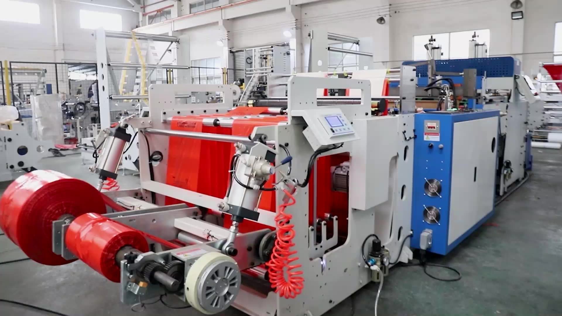 Hp-2va Hanplas Automatic Plastic Supermarket Handle Carrier Vest Bag ...