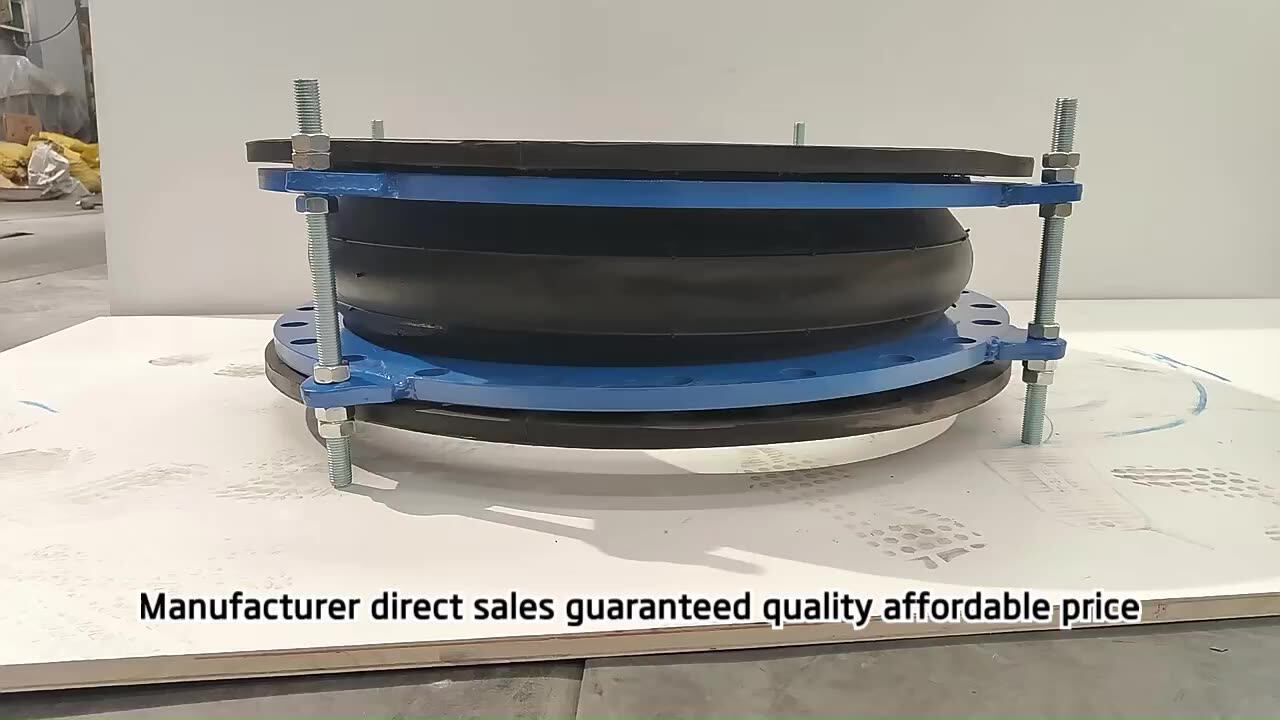 Large Diameter Flange Connector Tube Bellows Epdm Compensator And ...