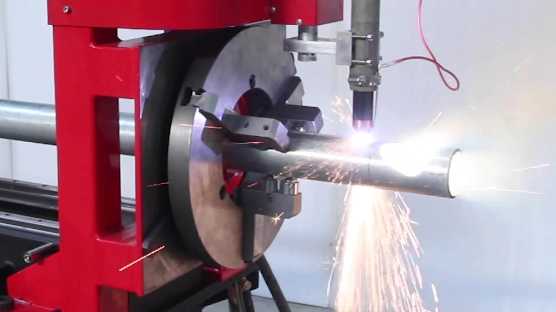 Arcbro Orbital Cnc Plasma Round And Square Pipe Cutting Machine For ...