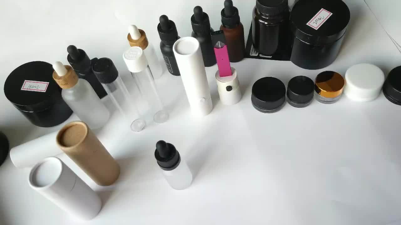 Glass Wax Containers Packaging Boxes Cbd Wax Oil Concentrate Container ...