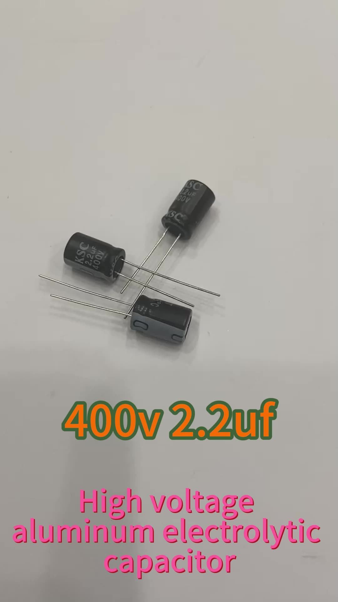 High Voltage Capacitor 400v 2.2uf Radial Leaded Capacitor Dip ...